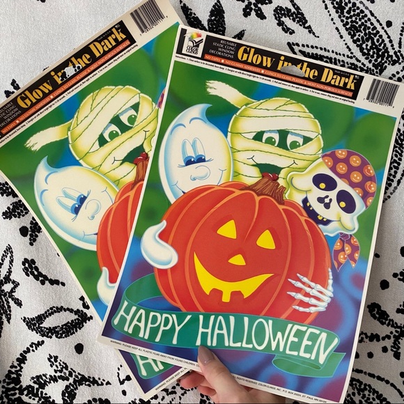Color Clings | Holiday | 9s Color Clings Halloween Window Clings Pack ...